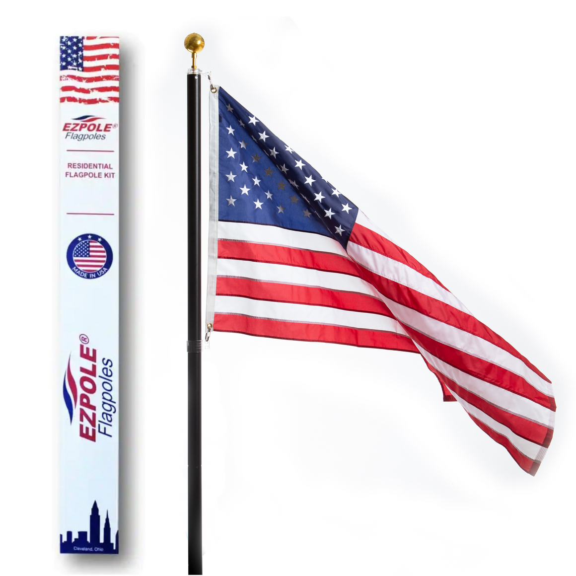 EZPOLE Flagpoles | American Made Flagpoles and Accessories