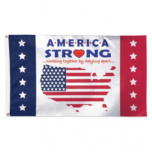 Patriotic America Strong Flag – EZPOLE Flagpoles